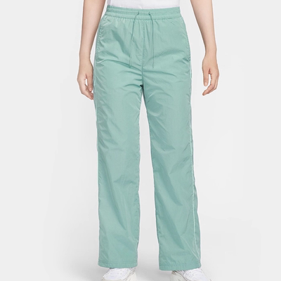 Nike/耐克女梭织透气运动裤休闲训练直筒宽松阔腿长裤FV7656-017