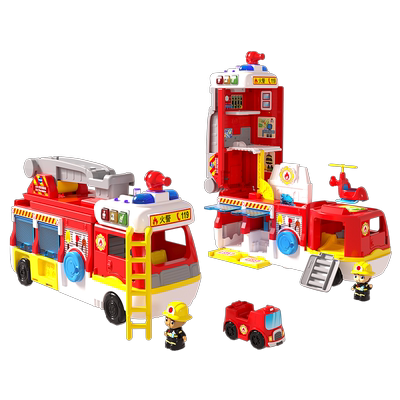 过家家安全知识交通救援车玩具