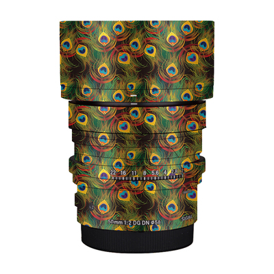 漫步驴适用于适马50F2DGDN镜头保护贴膜50F2贴纸碳纤维贴皮索尼口