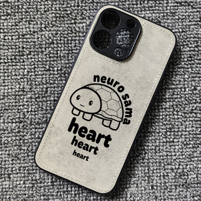 Neuro-sama牛肉酱vedal987布纹手机壳适用iphone16promax苹果15华为mate60pro小米14红米K80一加13iqoo12vivo