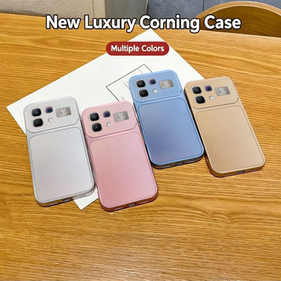 适用传音Infinix Tecno Spark GO 2025 GO 2024康宁金属漆TPU手机壳 传音GO3 Spark50 40C Slim纯色TPU保护套