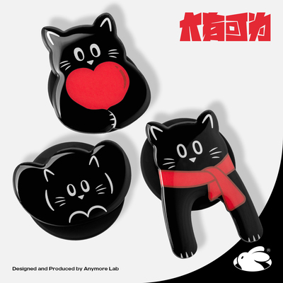 可爱磁吸固定插画通用