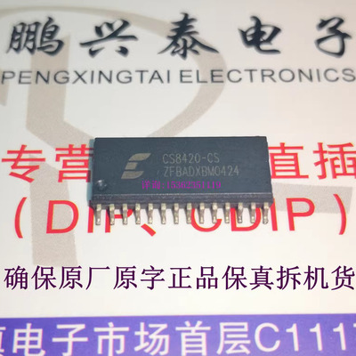 CS8420-CS  CS8420-CSZ  贴片 CS8420 双边28表贴脚 PDSO28