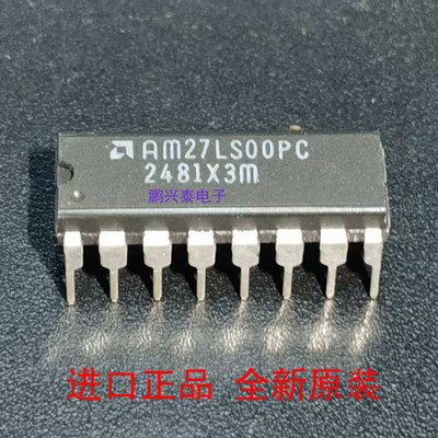 AM27LS00PC  存储IC块 SRAM 256X1 全新进口双列16直插脚PDIP塑封