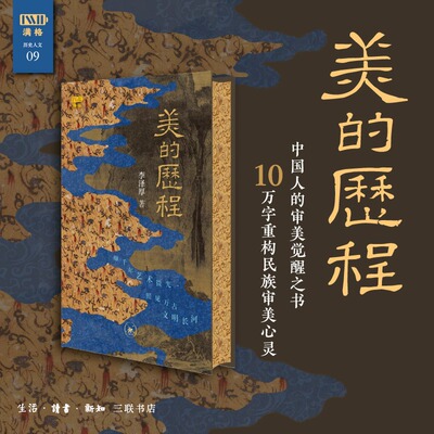 【满格版】美的历程 李泽厚代表作 美学三书之一 从宏观对中国数千年的艺术 文学作括美学把握 中国美学三联书店9787108080684