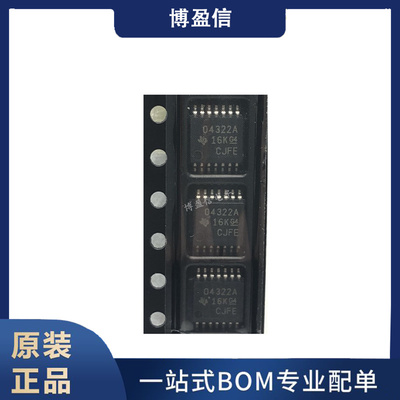 全新原装 OPA4322AIPWR 丝印04322A 贴片TSSOP-14 四路运算放大器