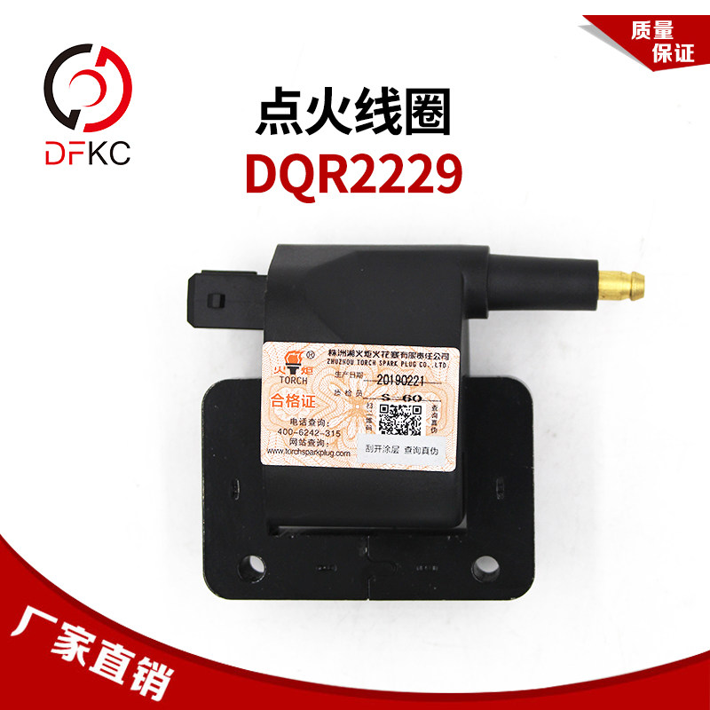 适用南充天然气发动机汽车配件湘火炬DQR2234点火线圈ACE点火系统