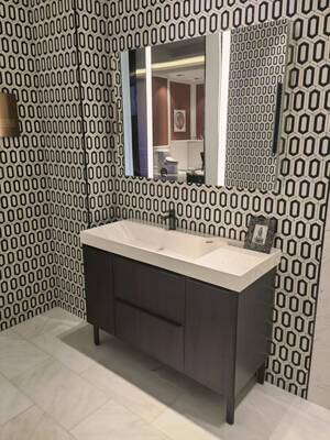 科勒现代简约玲纳浴室柜组合