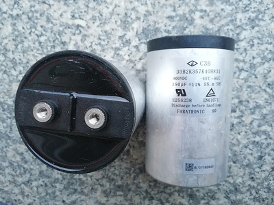 拆机 FARATRONIC 电容 800V 350UF 无极电容 油浸薄膜电容