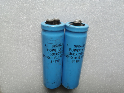 美国思碧 SPRAGUE 36DX系列 15V 35000UF 螺丝脚电容