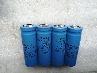 美国思碧SPRAGUE 36DX系列 15v 22000uf 螺丝脚灯丝滤波电容