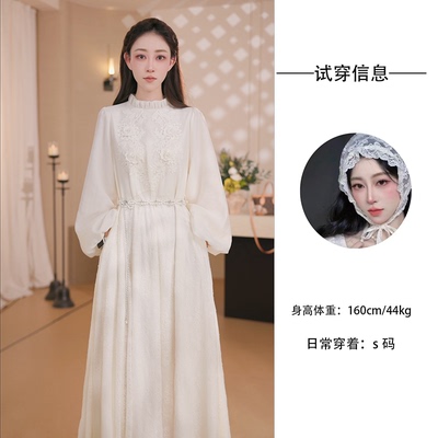 Nash/奈希 西然 2026春夏连衣裙设计感法式A字板仙女连衣裙