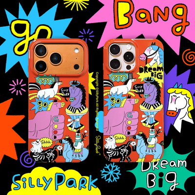 SillyPark原创马年手机壳