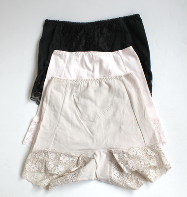 k2614氨棉舒适中腰平脚三角内裤