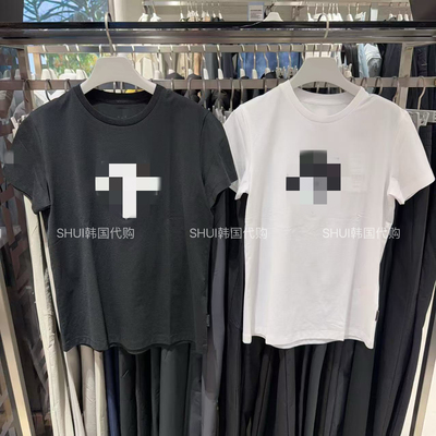 SHUI韩国直邮 26新款夏季经典男女同款tough短袖T恤SR123UTS12