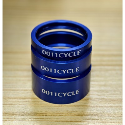 0011Cycle超轻碗组垫圈 前叉头管垫圈 铝合金CNC自行车把立垫圈