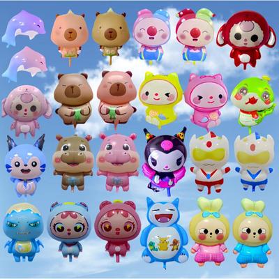 新款大头娃娃气球可爱小女孩