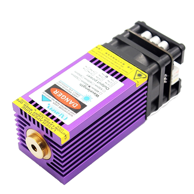 蓝光激光器12v雕刻激光头模组