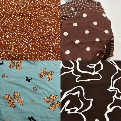 蚕之语全棉布料服装料手感佳零料