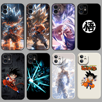 七龙珠手机壳适用红米k90k80k70ek60赛亚人K50k40sk30孙悟空Note13/15黑悟空12Turbo全包防摔红米TURBO4PRO