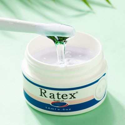 蕾丽可卸光疗胶。可建构造型。