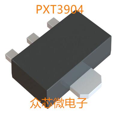 PXT3904 40V 200mA贴片二三极管SOT-89-3L PXT3904