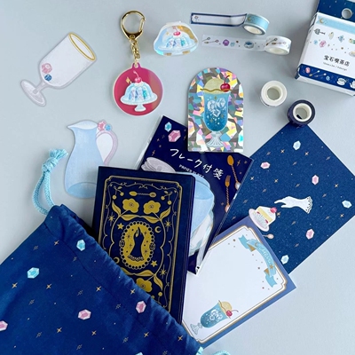 日本alacarudou便签贴纸标签卷