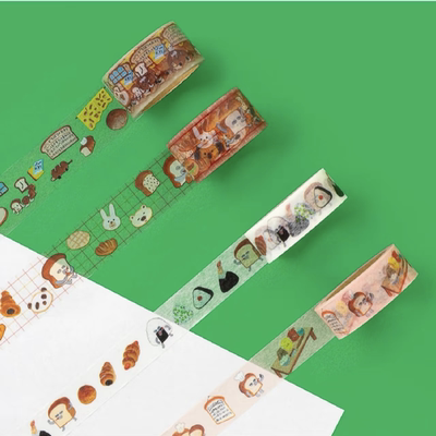 日本greenflash面包小偷和纸胶带