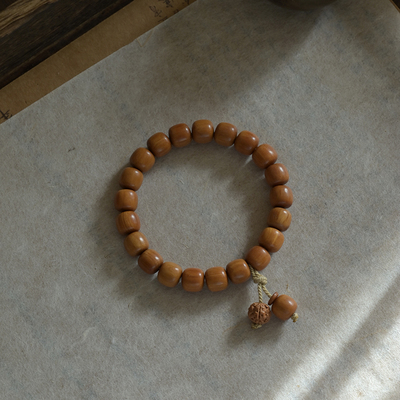 印尼老檀香手串桶珠檀香老型珠