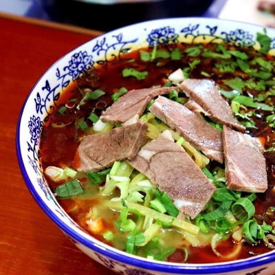 黑池面食陕西合阳小麦粉速食羊肉