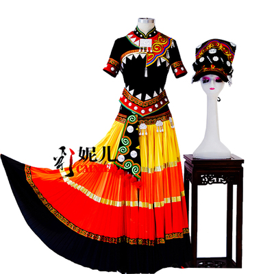 租|彝族民族服装|舞蹈服装