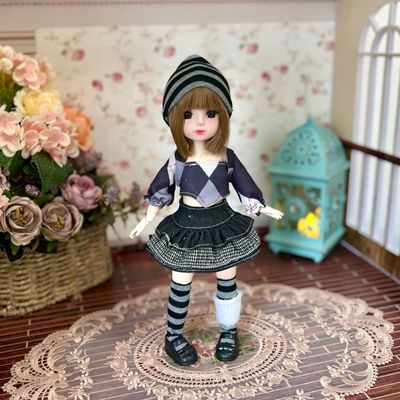 30厘米3D真眼6分bjd洋娃娃