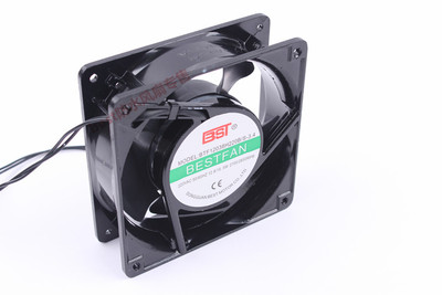 工业超声波加湿器12038IP68防水喷雾风机消毒机风扇220V12cm防潮