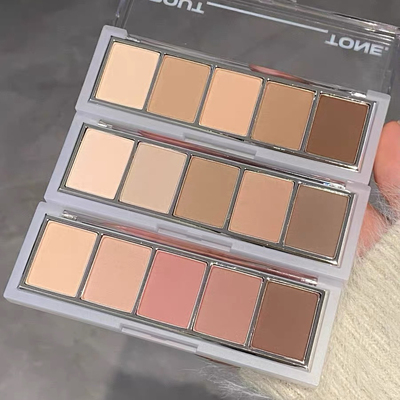 眼影Tone号04/06棕色韩国盘大地5日常阴影About色全哑光02/修容