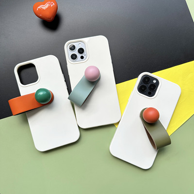 冰淇淋色系支架皮质手环支架壳