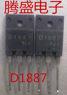 原装进口拆机2SD1887 D1887 进口拆机电源管 无阻尼 三极管 TO-3P