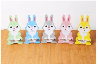 创意支架可爱木质手机