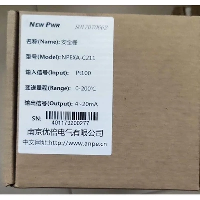 非实价议价议价全新安全栅输入 PT100 输出4-20mA 量程0-200℃非