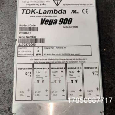 议价tdk-lambda Vega 900电源V90066T  V9023YM议价