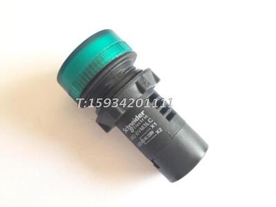 【正品】施耐德XB2BVM3LC指示灯 XB2-BVM3LC绿色信号灯AC220V