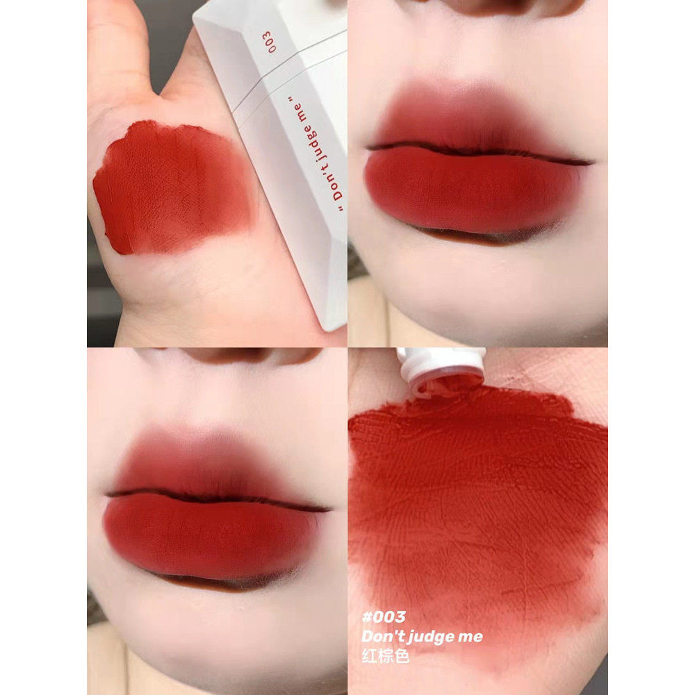 瑕疵品处理完美日记名片唇釉003暗恋系列哑光口红008唇蜜素颜显白