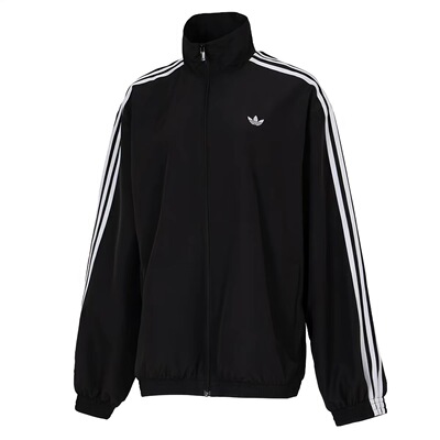 Adidas三叶草26年春季女子FIREBIRD运动宽松梭织外套长袖KD2894