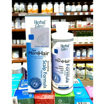 加拿大 Herbal Glo See More Hair Formula发营养素250ML