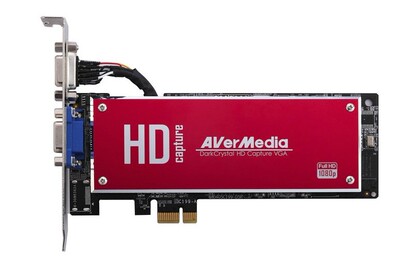 拆机C199B 高清数字模拟采集卡PCI-E1X AVerMedia HD Capture VGA