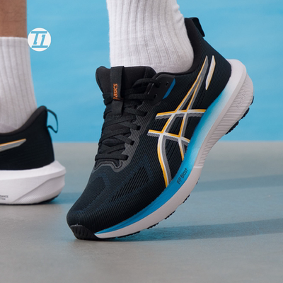 ASICSGT-100014黑蓝慢跑鞋