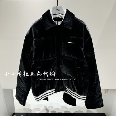 TOFOURTH皮质翻领羽绒服男女