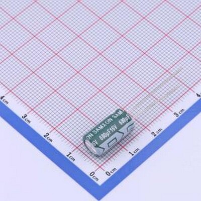 EGF687M1CF16RR 直插铝电解电容 680uF ±20% 16V 插件,D8xL16mm