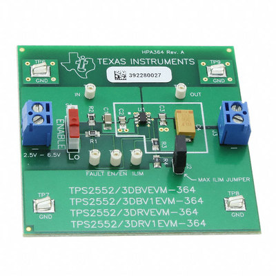 TPS2552DBVEVM-364【EVAL MODULE FOR TPS2552DBV-364 】