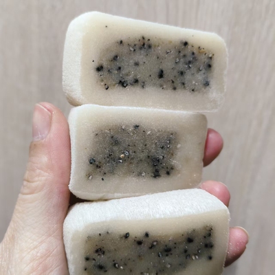 潮汕片糕陆河揭西梅州客家特产传统手工冷水糕冰心芝麻软糕老牌子