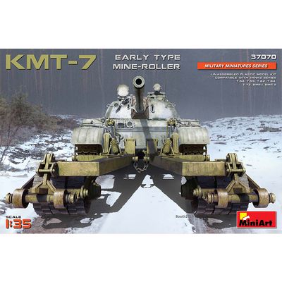 文华 MiniArt 1/35 KMT-7 地雷探查排雷压路装置 早期型 37070
